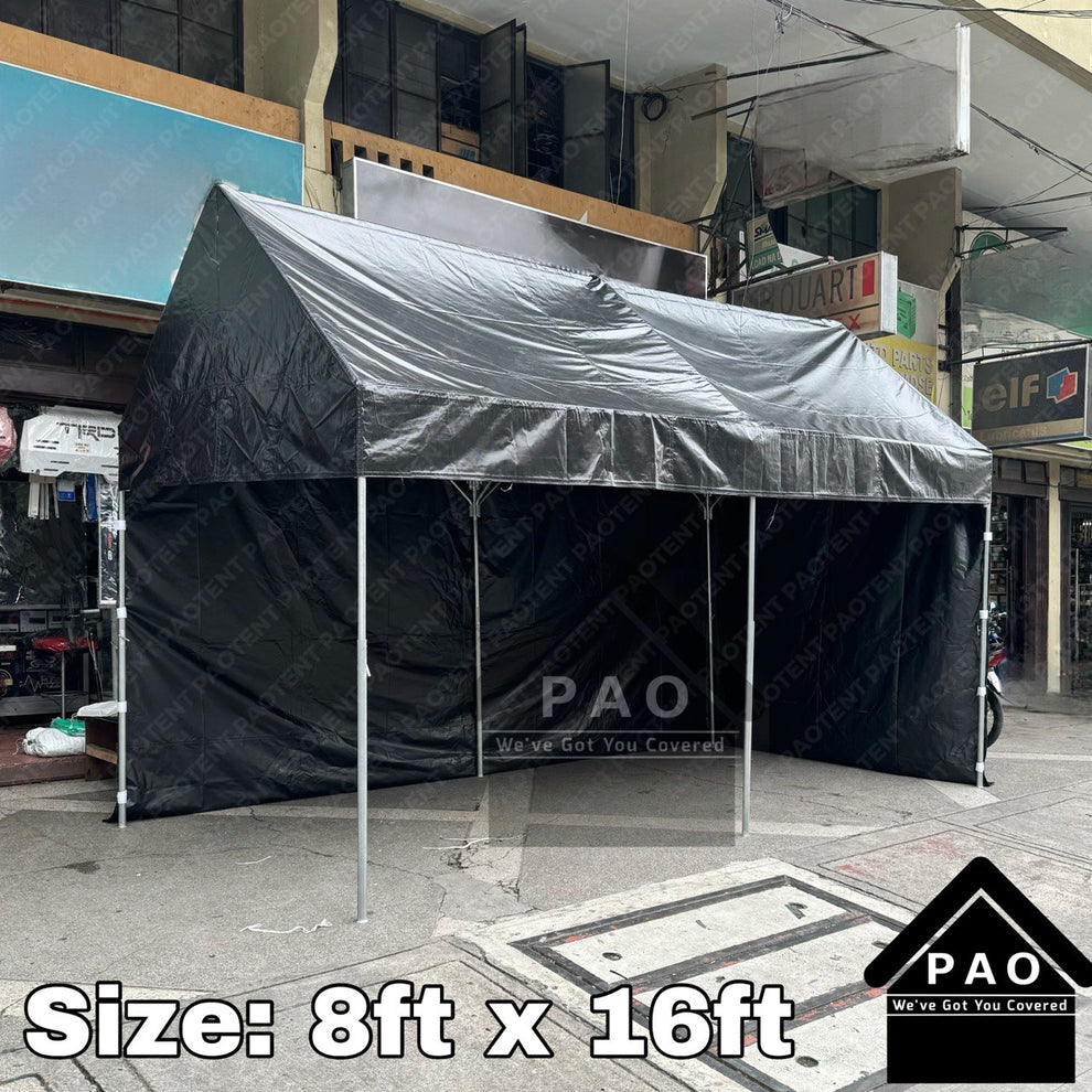 8ft x 16ft Collapsible Shelter Tent – PAO TENT